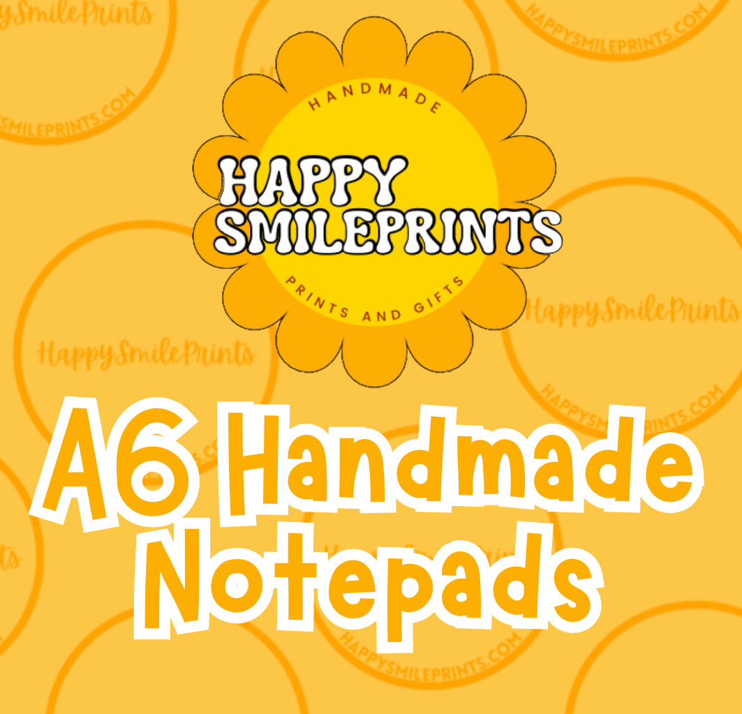Handmade Notepads – happysmileprints
